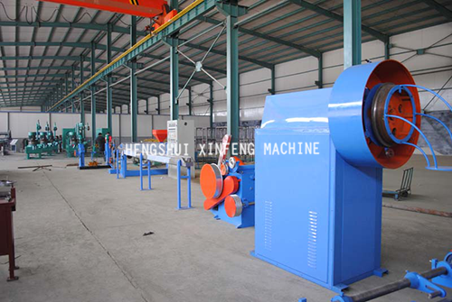 PVC wire coating machine-iron wire PVC coating machine line;Automatic ...